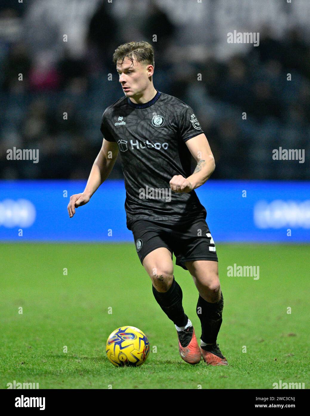 Cameron Pring of Bristol City breaks forward with the ball, during the ...