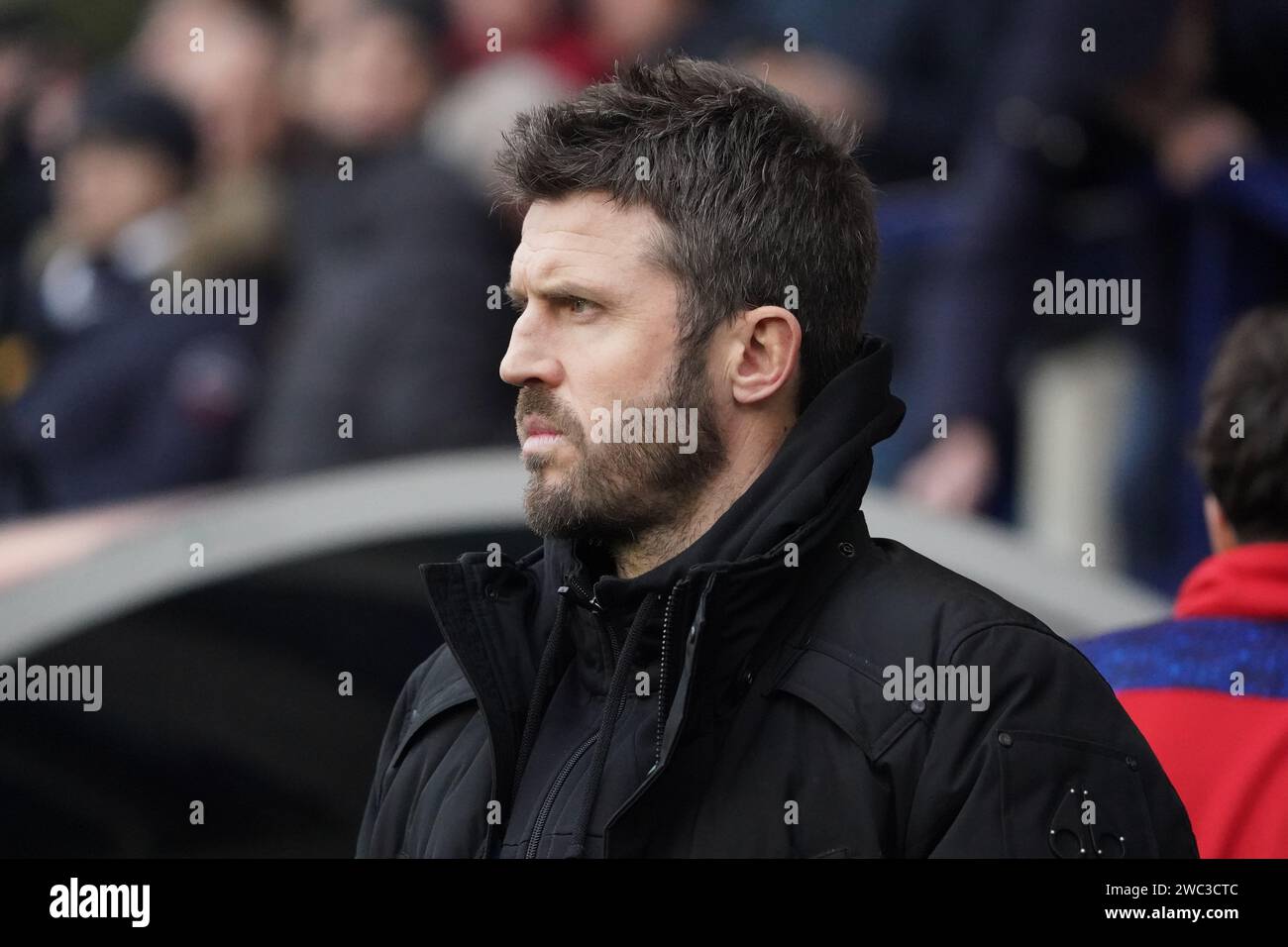 LONDON, ENGLAND - JANUARY 13: Michael Carrick head coach of ...