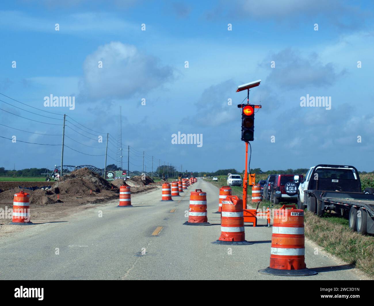 Homestead, Florida, United States - January 13, 2024: Road in ...