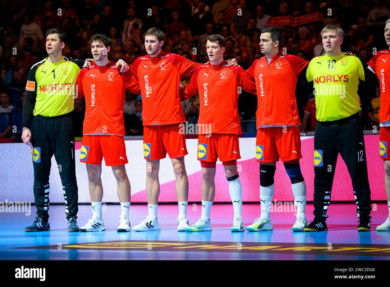 Munich, Germany. 13th Jan, 2024. Handball: European Championship ...