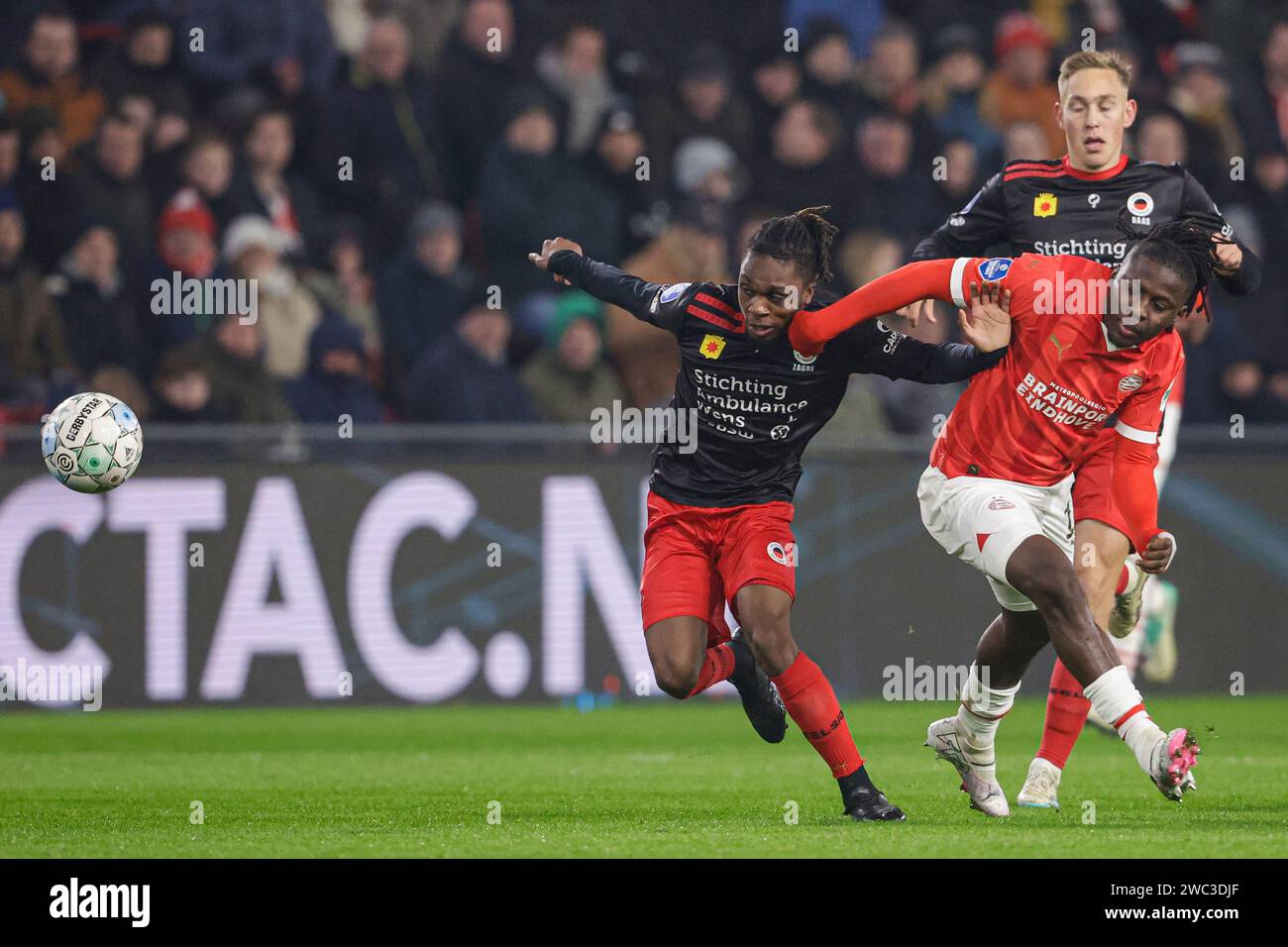 Eindhoven, The Netherlands. 13th Jan, 2024. EINDHOVEN, THE NETHERLANDS - JANUARY 13: Arthur ...