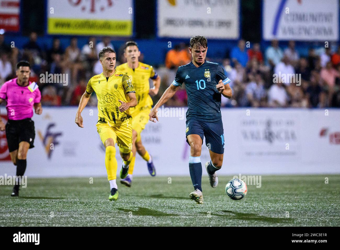 Real Madrid's Spanish-Argentine player Nico Paz during a match of the ...