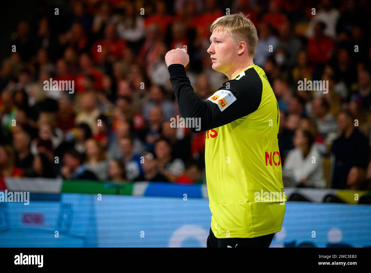 Munich, Germany. 13th Jan, 2024. Handball: European Championship ...