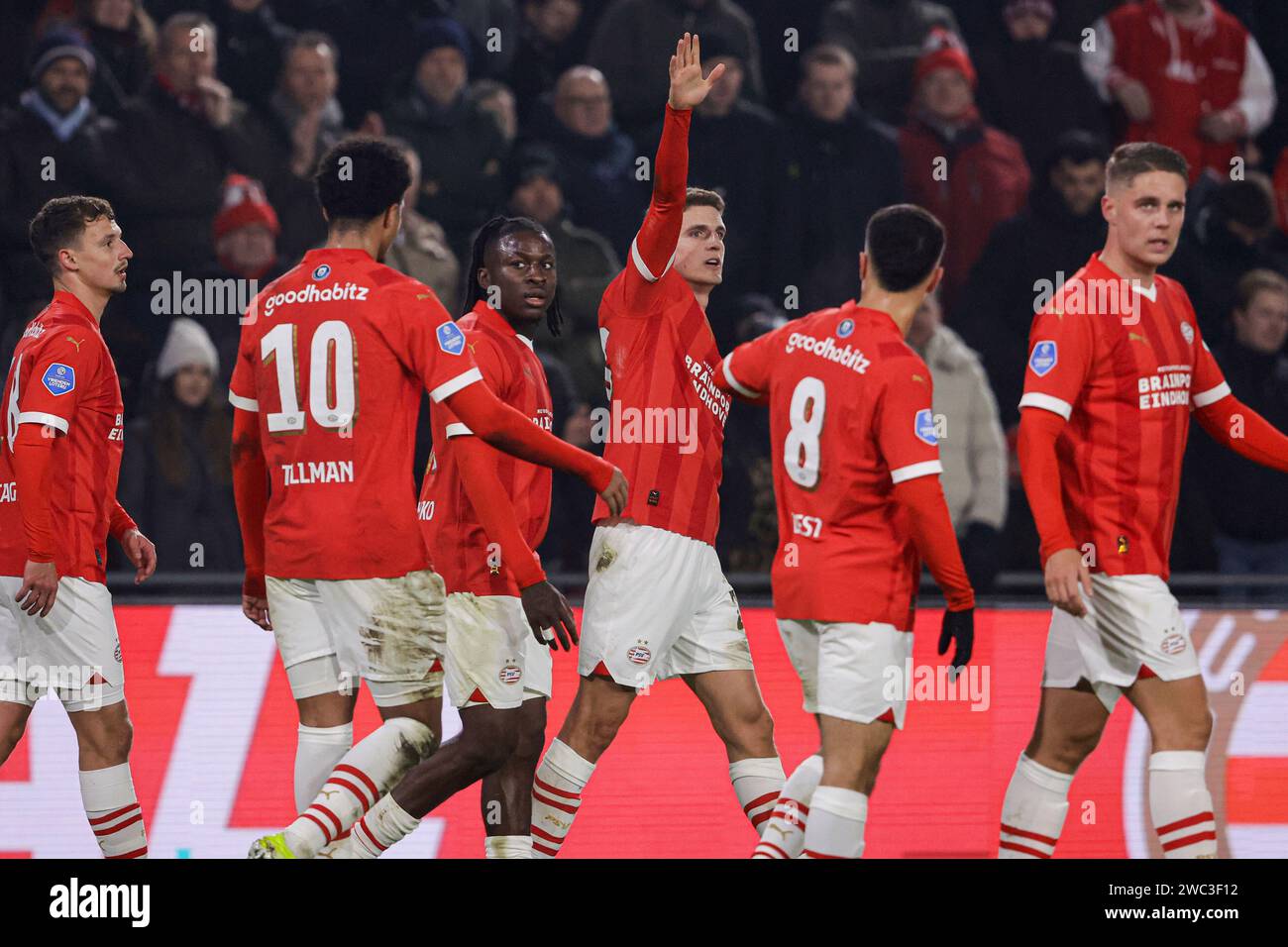 Eindhoven, The Netherlands. 13th Jan, 2024. EINDHOVEN, THE NETHERLANDS ...