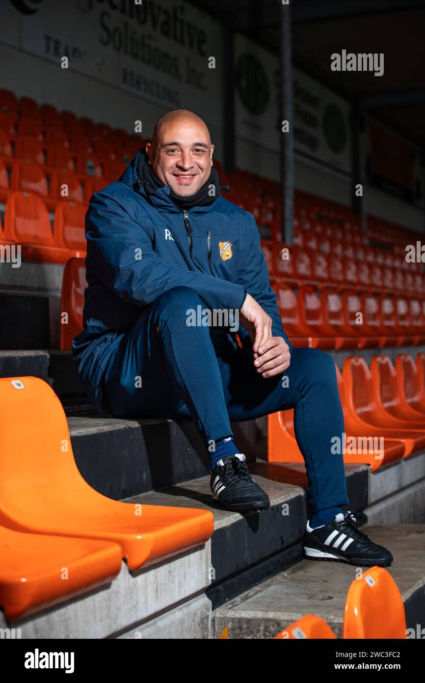 VOLENDAM, Kras Stadium, 13-01-2024, Season 2023/2024, Dutch Eredivisie ...