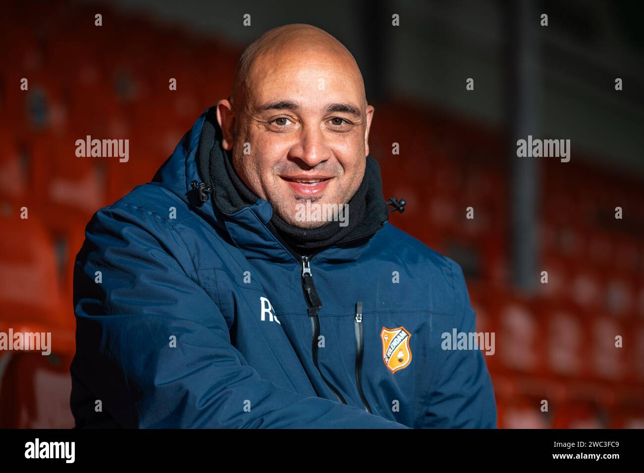 VOLENDAM, Kras Stadium, 13-01-2024, Season 2023/2024, Dutch Eredivisie ...