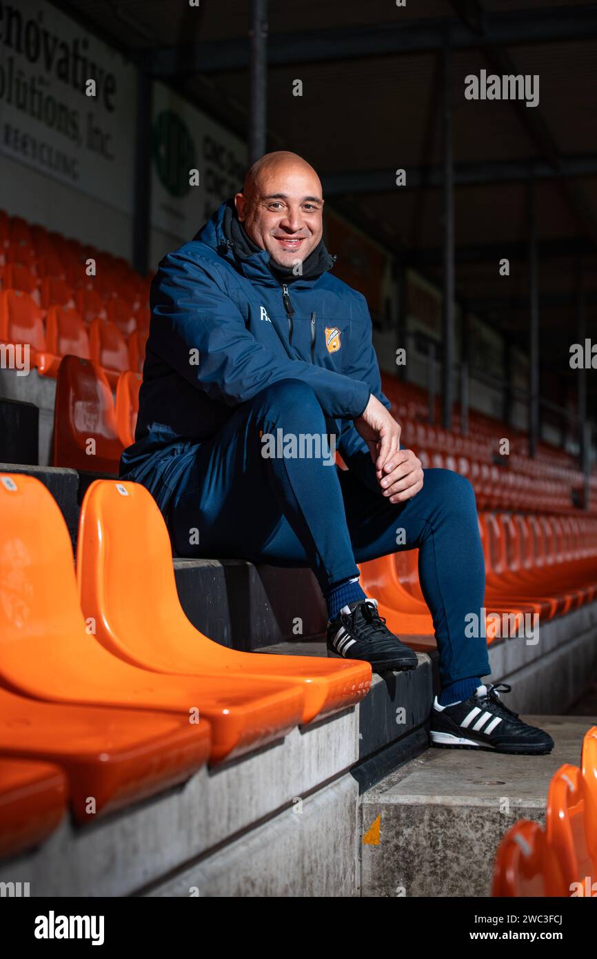 VOLENDAM, Kras Stadium, 13-01-2024, Season 2023/2024, Dutch Eredivisie ...