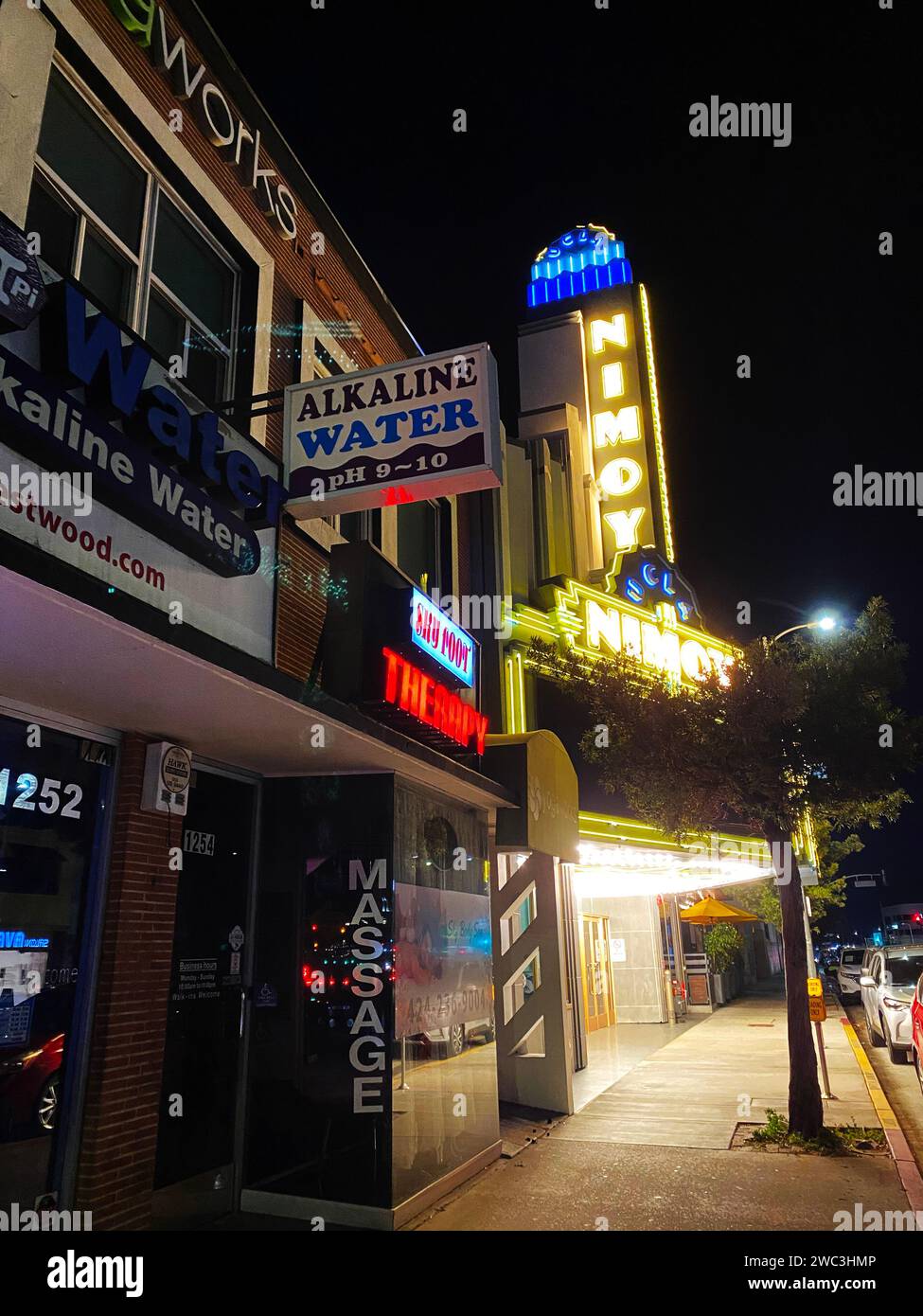 UCLA Leonard Nimoy Theater in Westwood, Los Angeles, California Stock ...