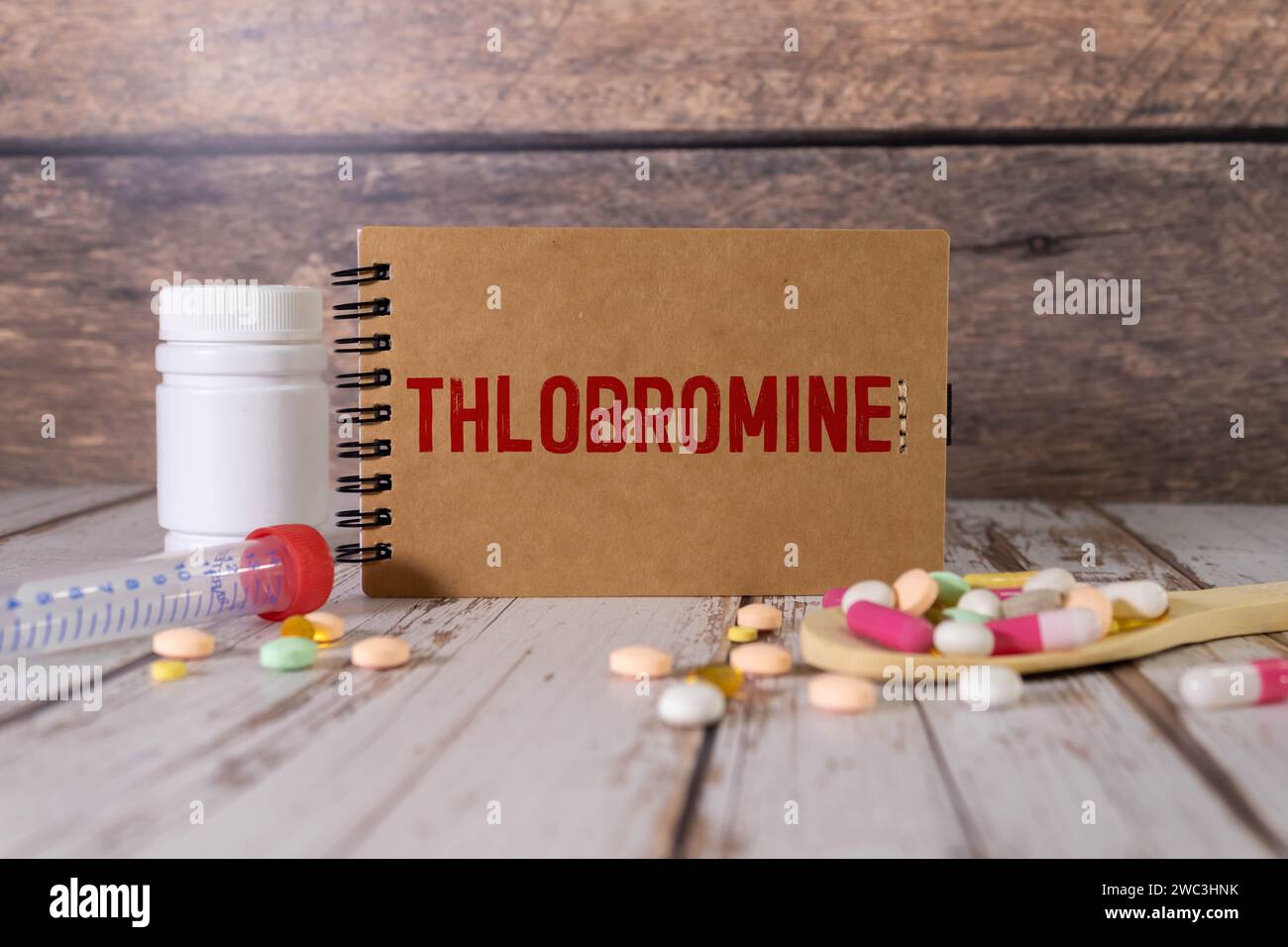 chemical formula of theobromine on a blackboard Stock Photo - Alamy
