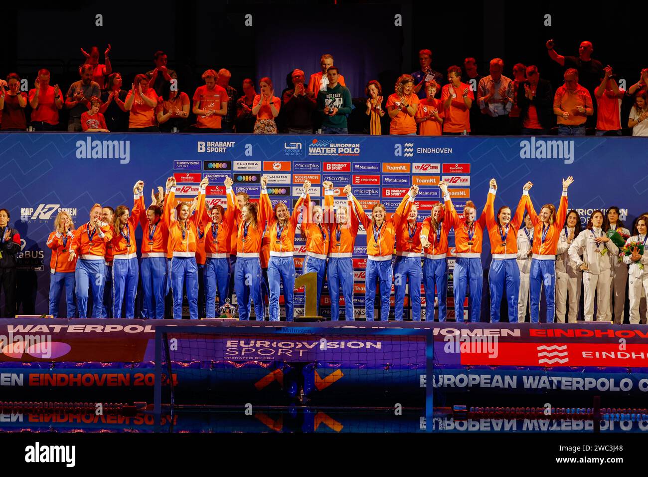 EINDHOVEN, NETHERLANDS - JANUARY 13: Team of the Netherlands, Laura ...