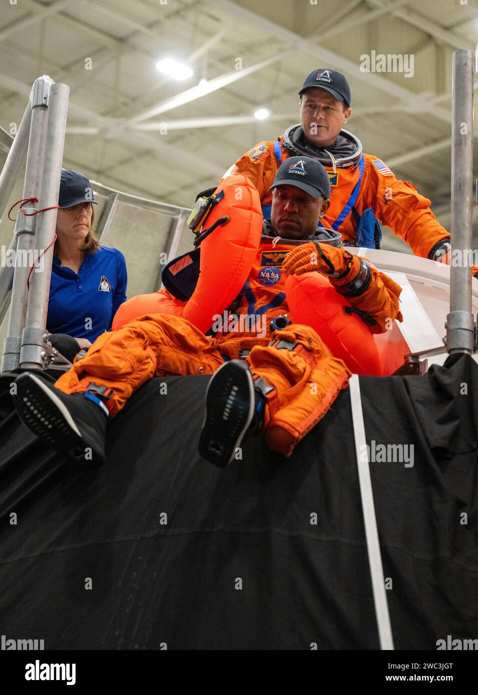 Houston, United States. 08 December, 2023. Artemis II Pilot Victor ...