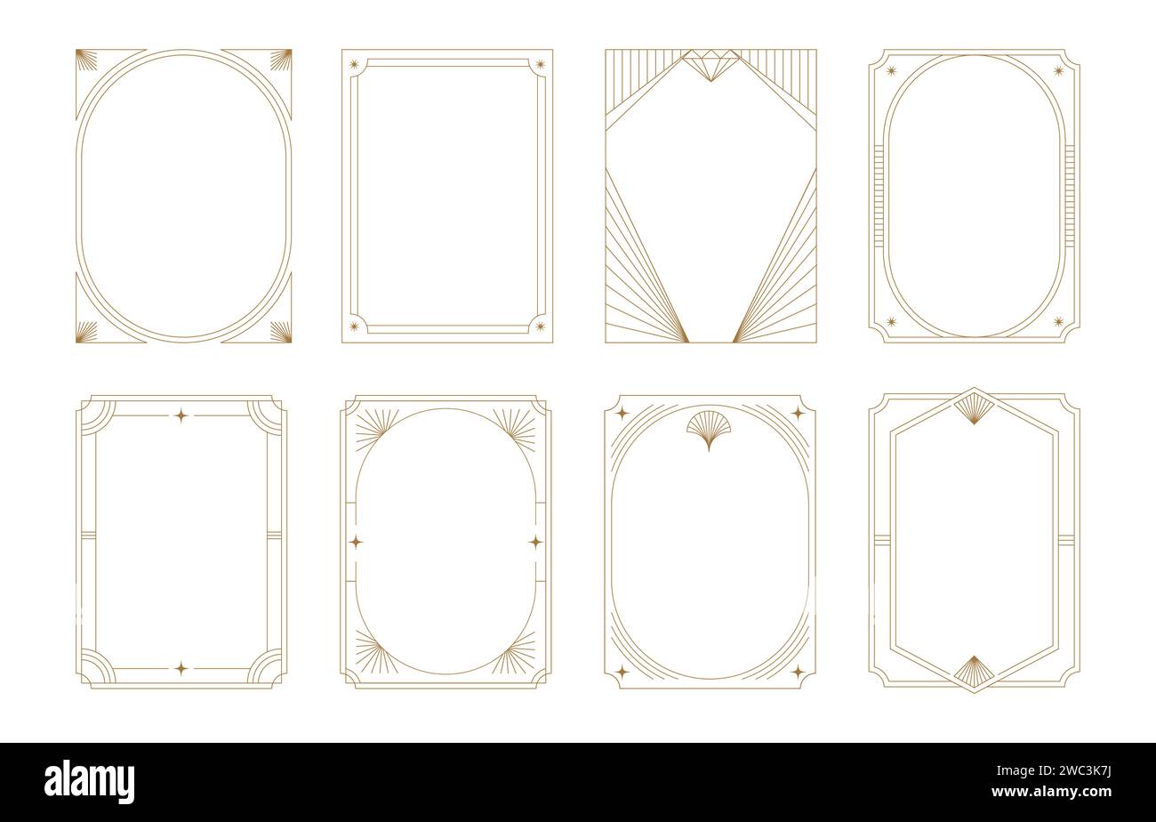 Reproduction Art Deco Picture Frames