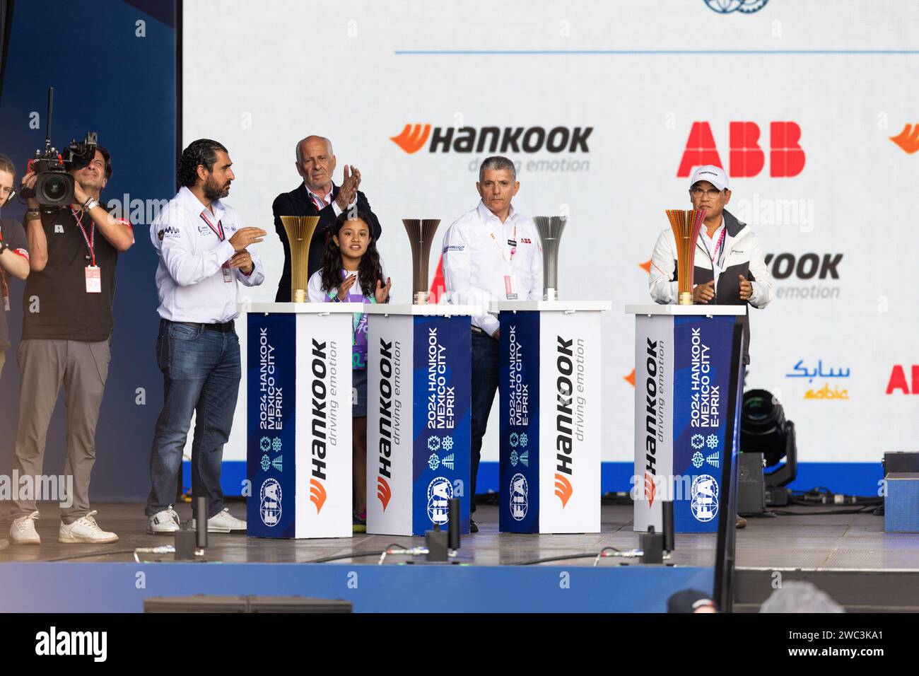 Mike Mustapha, President Smart Buildings Division, ABB, Alex Inho Choi ...