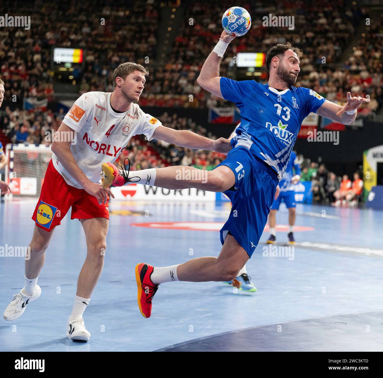 Muenchen, Deutschland. 13th Jan, 2024. Stefanos Michailidis ...