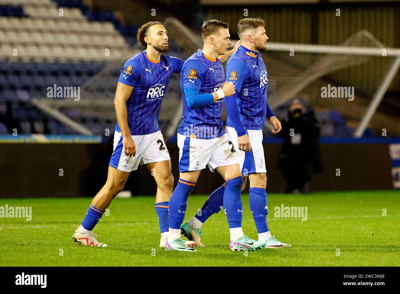 James Norwood of Oldham Athletic Association Football Club is ...