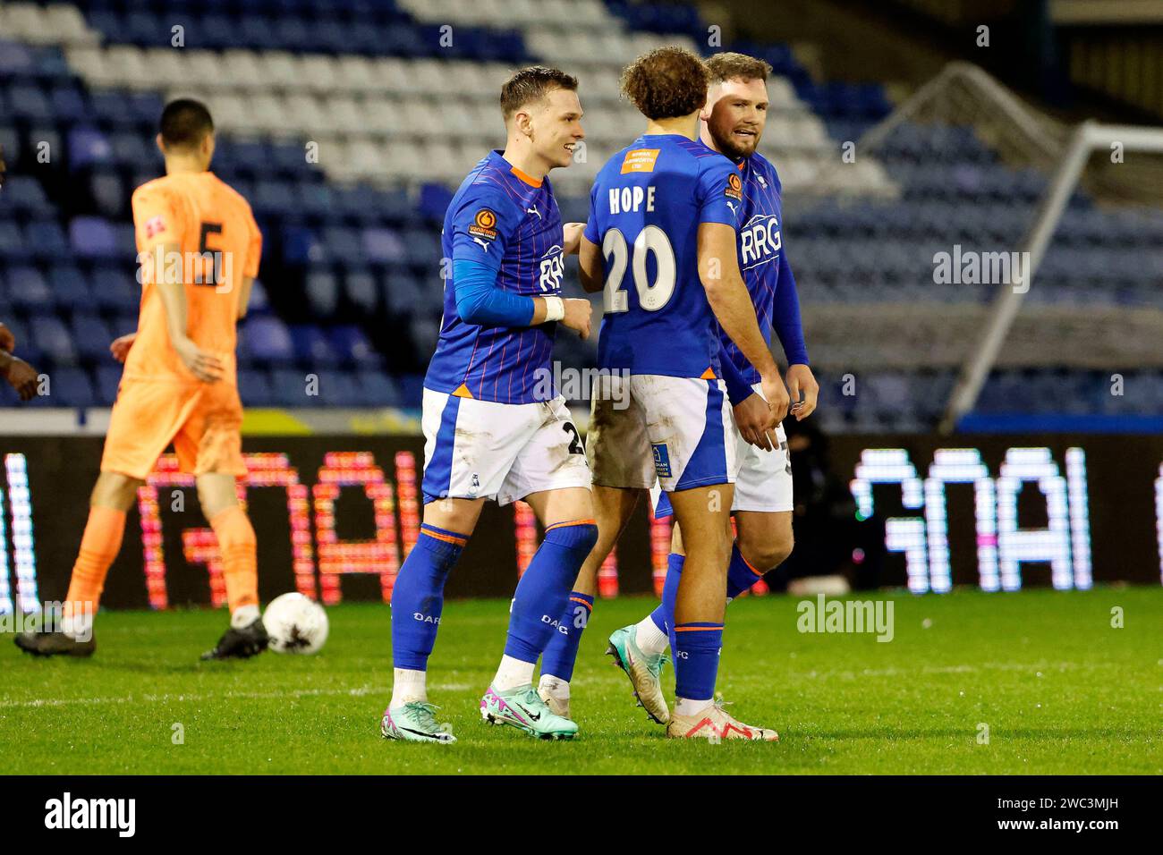 James Norwood of Oldham Athletic Association Football Club is ...