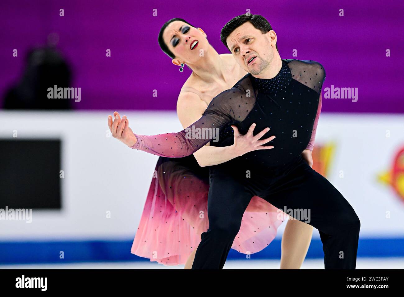 Charlene GUIGNARD & Marco FABBRI (ITA), during Ice Dance Free Dance, at ...