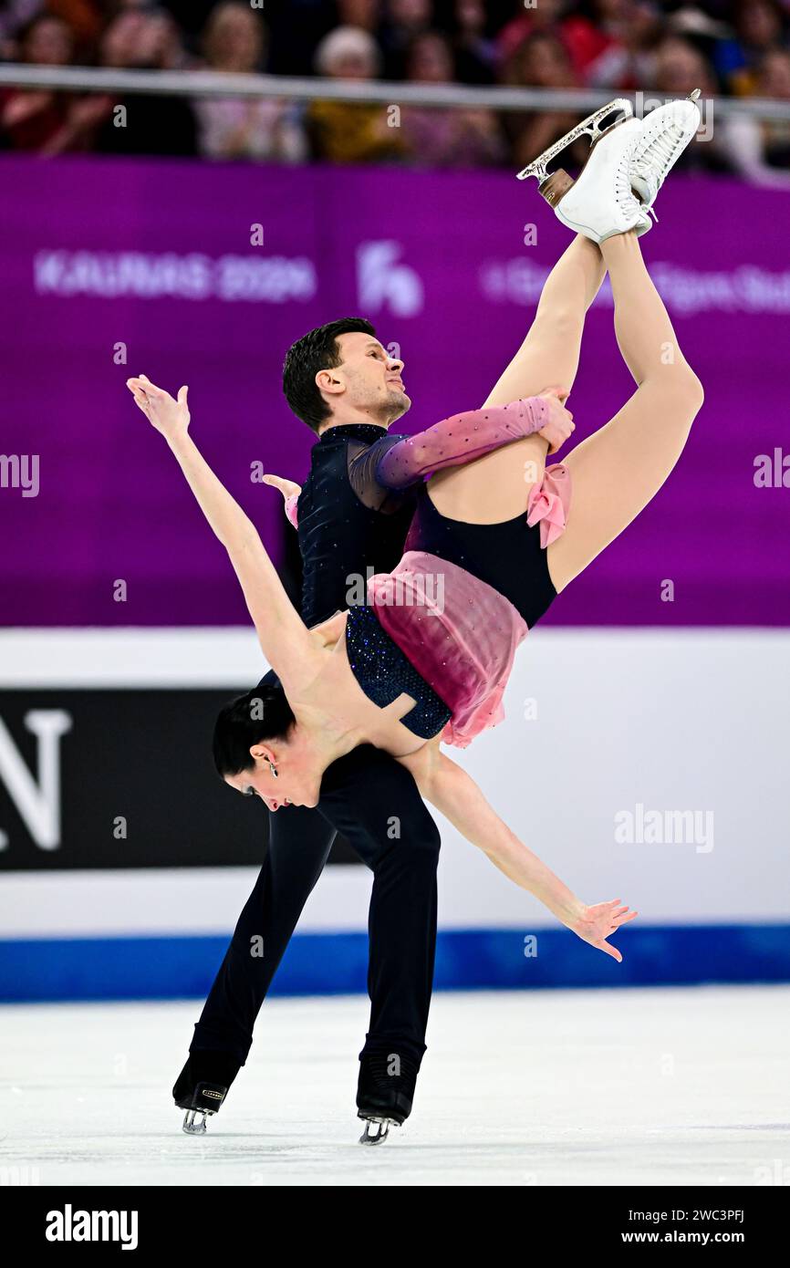 Charlene GUIGNARD & Marco FABBRI (ITA), during Ice Dance Free Dance, at ...