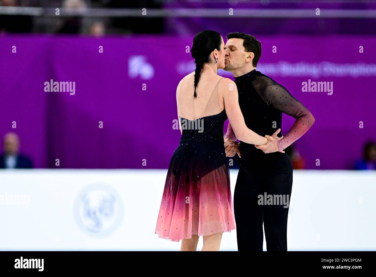 Charlene GUIGNARD & Marco FABBRI (ITA), during Ice Dance Free Dance, at ...