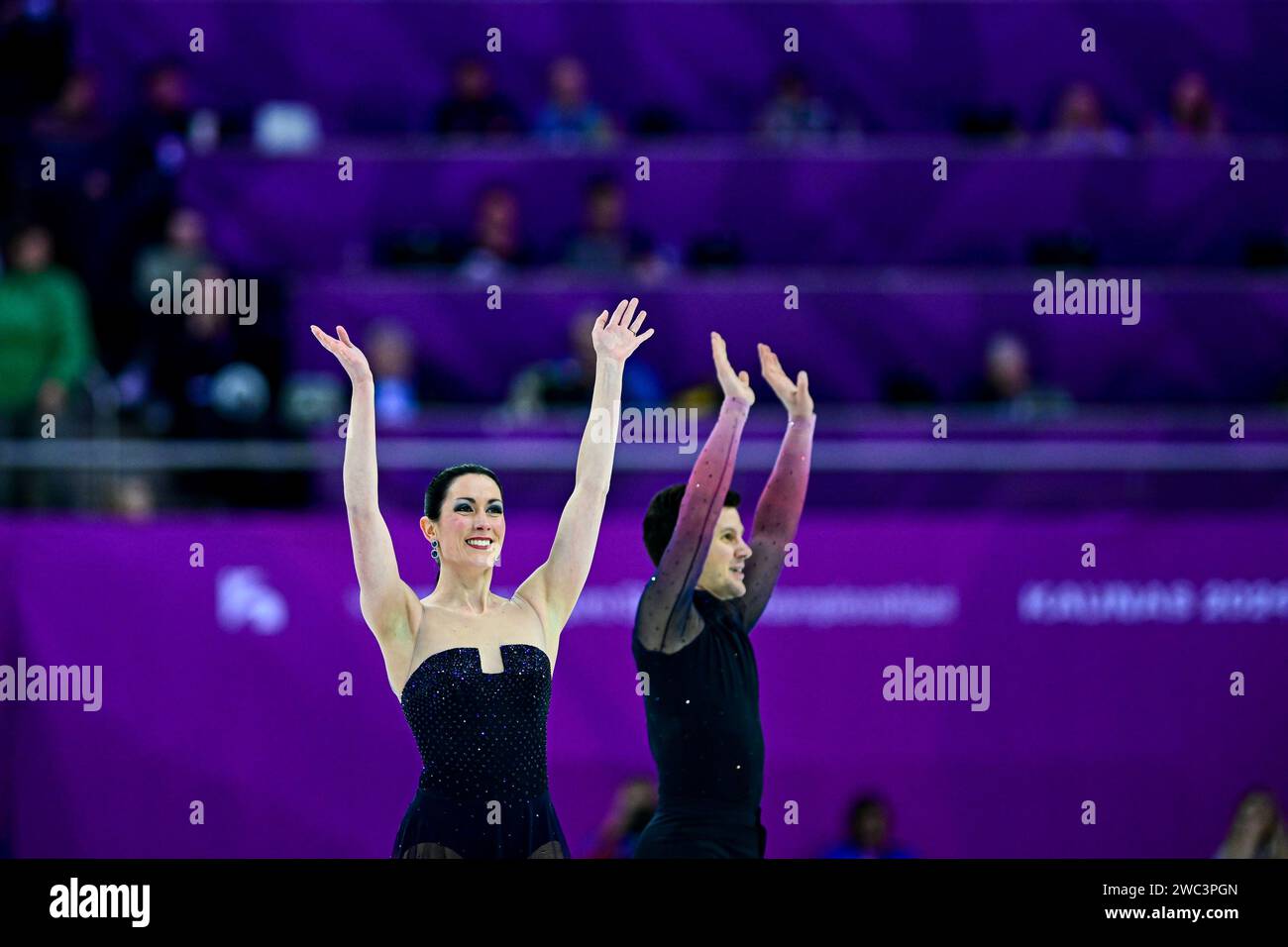 Charlene GUIGNARD & Marco FABBRI (ITA), during Ice Dance Free Dance, at ...