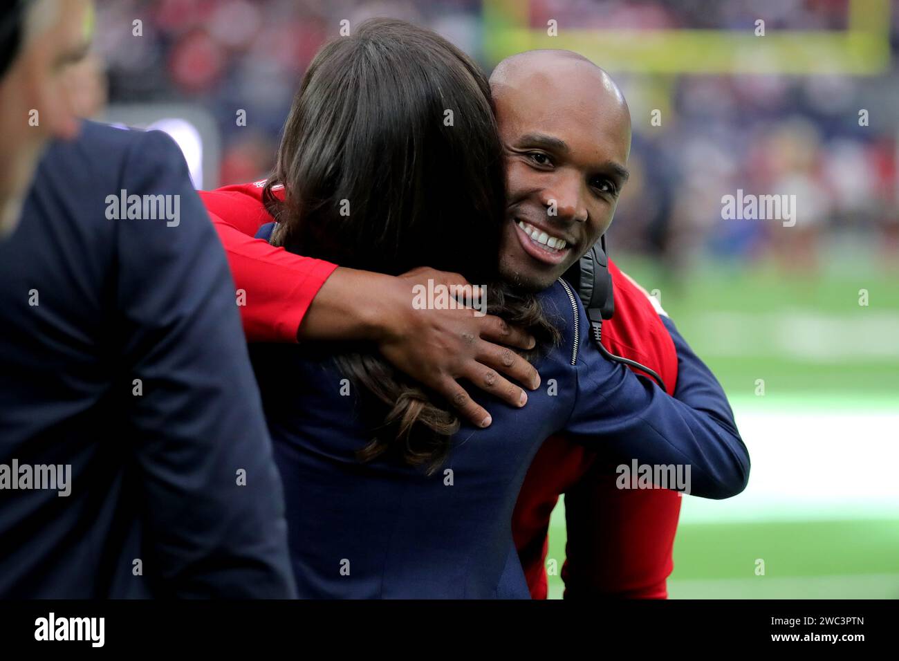Houston, Texas, USA. 13th Jan, 2024. Houston Texans head coach Demeco ...