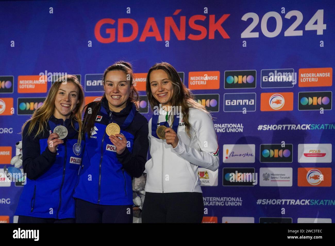 Gdansk, Poland. 13th Jan, 2024. GDANSK, POLAND - JANUARY 13: Gloria ...
