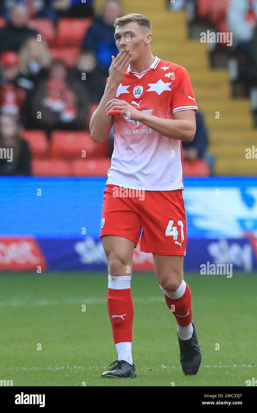 Jack Shepherd of Barnsley during the Sky Bet League 1 match Barnsley vs ...