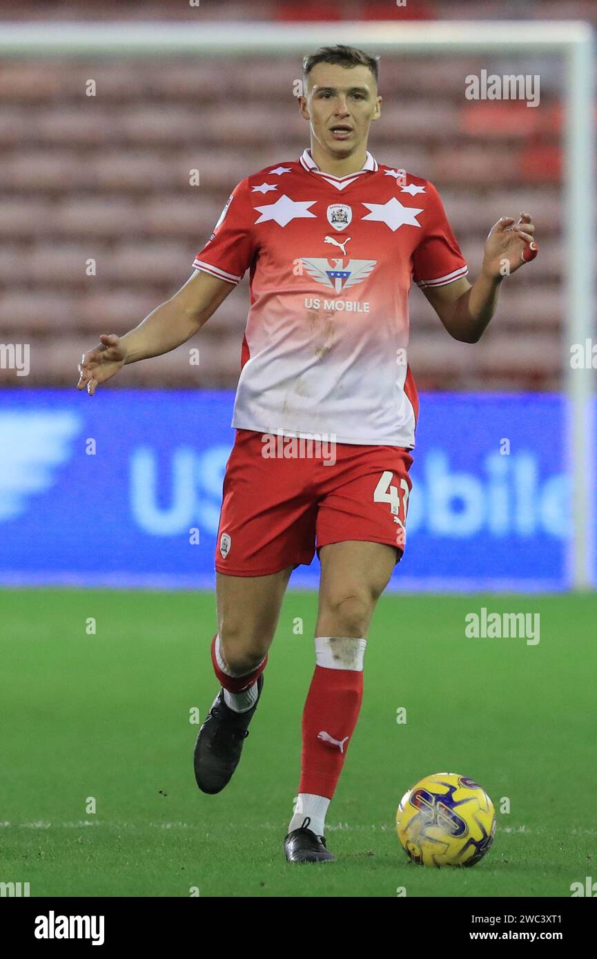Jack Shepherd of Barnsley during the Sky Bet League 1 match Barnsley vs ...