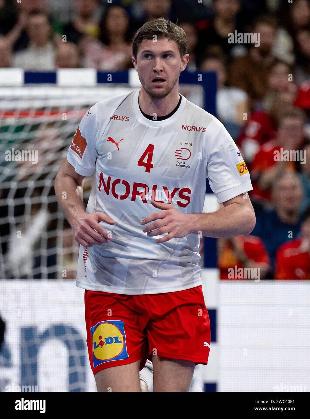 Muenchen, Deutschland. 13th Jan, 2024. Magnus Landin Jacobsen ...