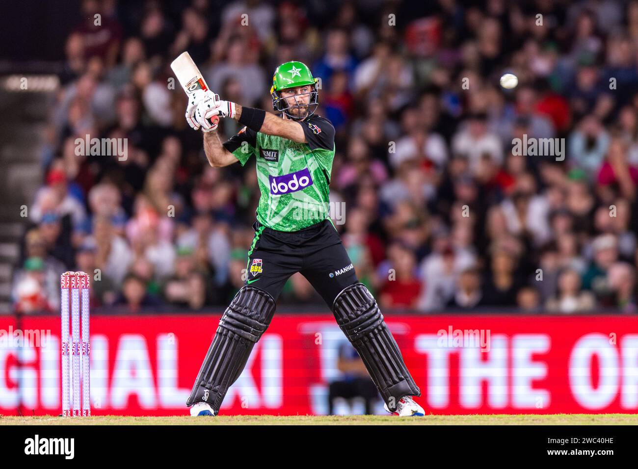Melbourne, Australia, 13 January, 2024. Melbourne Stars Captain Glenn ...