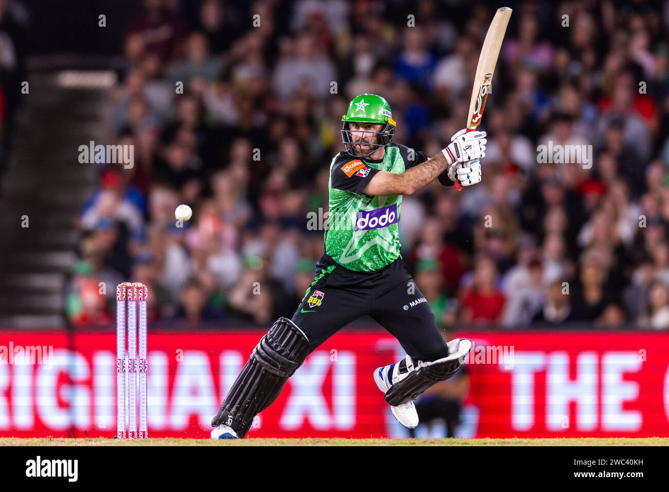 Melbourne, Australia, 13 January, 2024. Melbourne Stars Captain Glenn ...