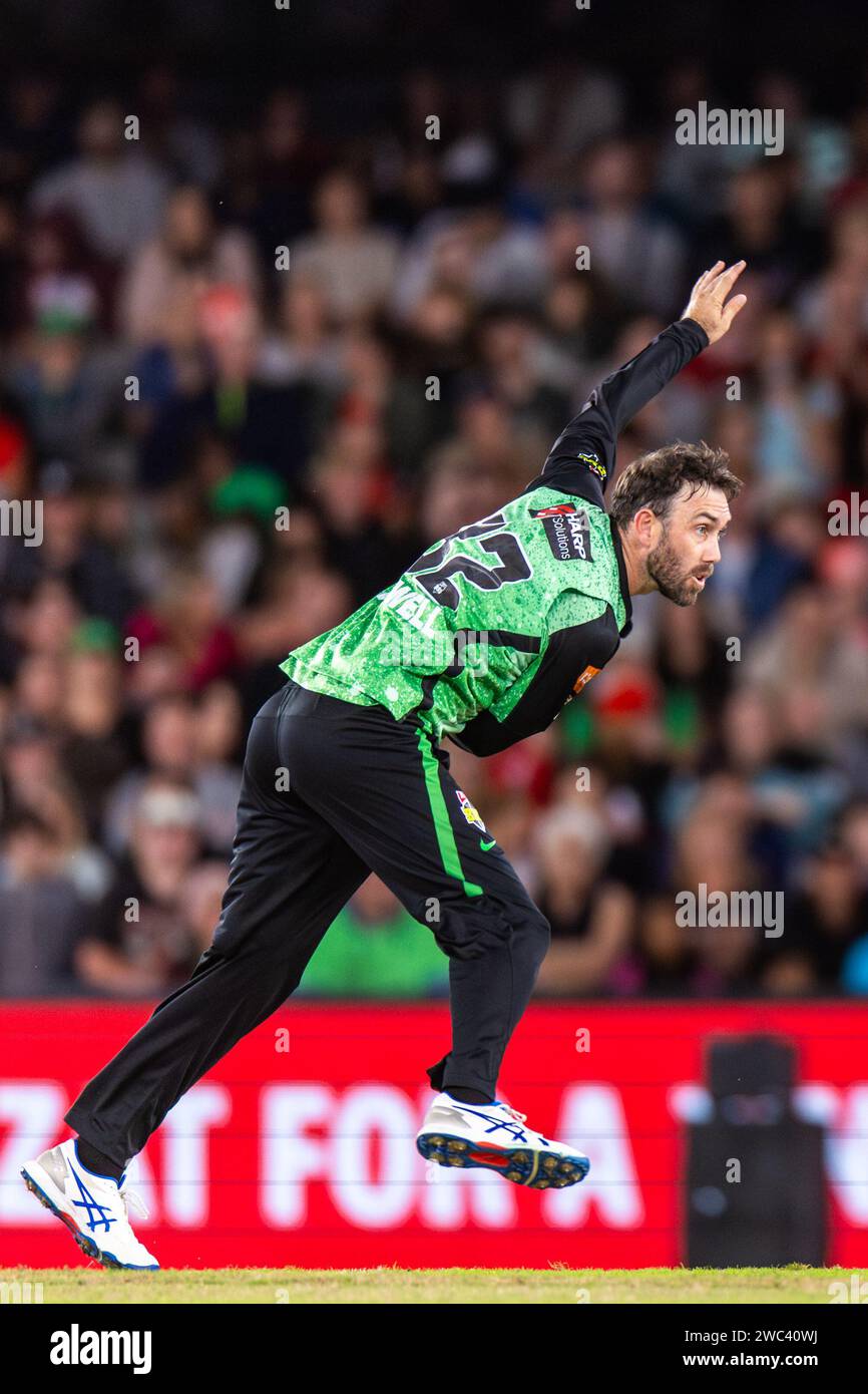 Melbourne, Australia, 13 January, 2024. Melbourne Stars Captain Glenn ...