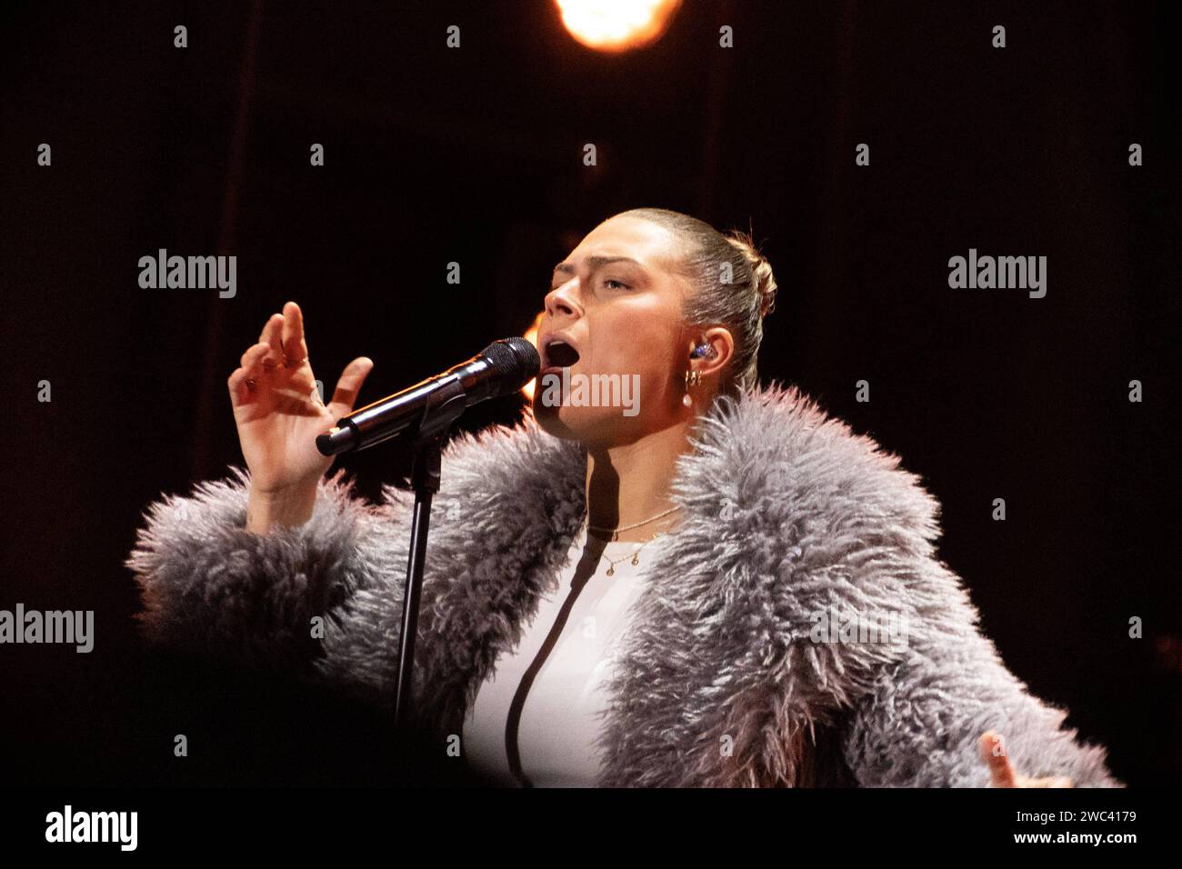 Svea S perform during a show hosted by the Danish Broadcasting ...