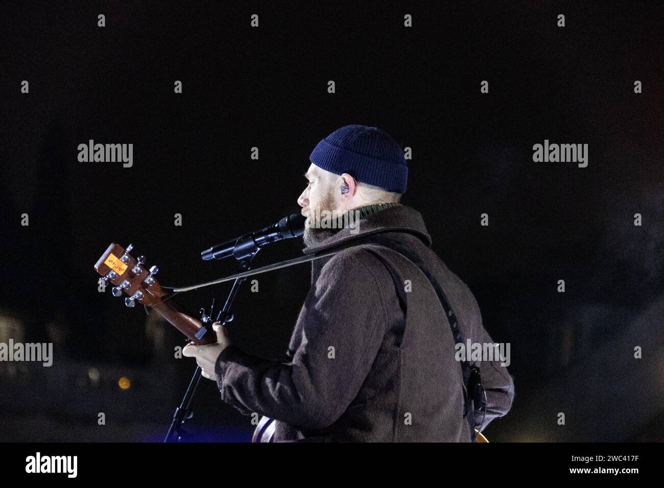 Silas Bjerregaard perform during a show hosted by the Danish ...