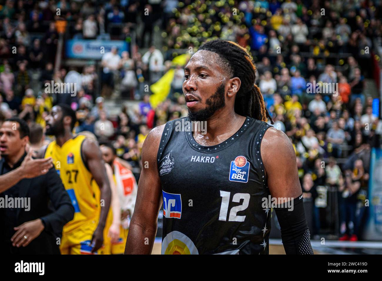 Ludwigsburg, Deutschland. 13th Jan, 2024. James Murray-Boyles (HAKRO ...