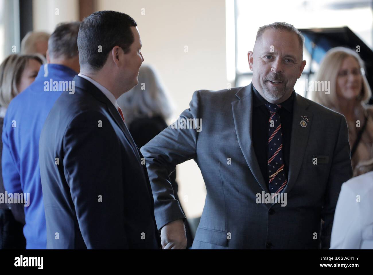 The Colony, Texas, USA. 13th Jan, 2024. Texas State House Rep. Kronda ...