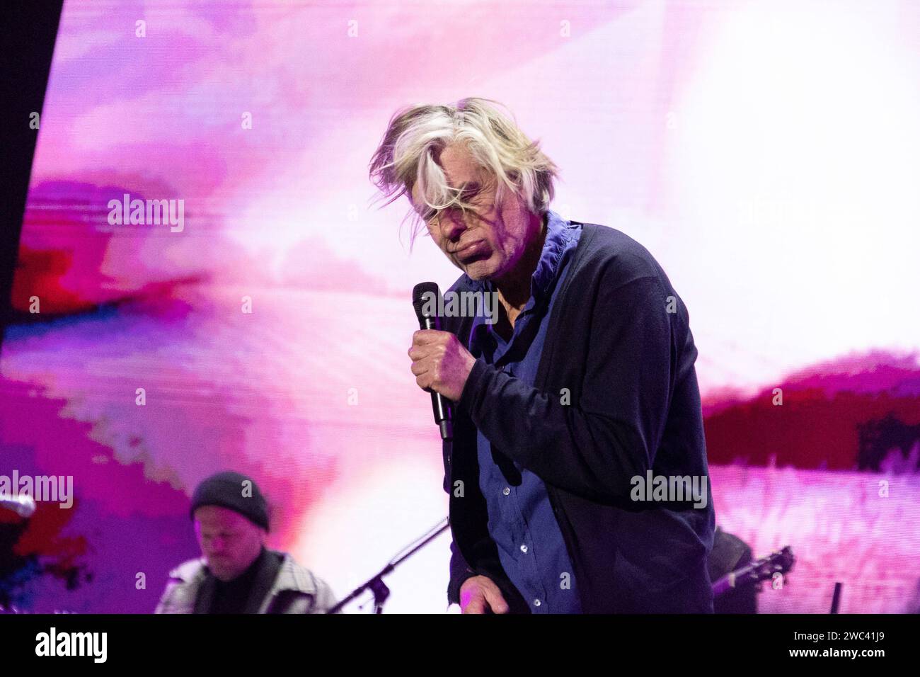 Peter A.G perform during a show hosted by the Danish Broadcasting ...