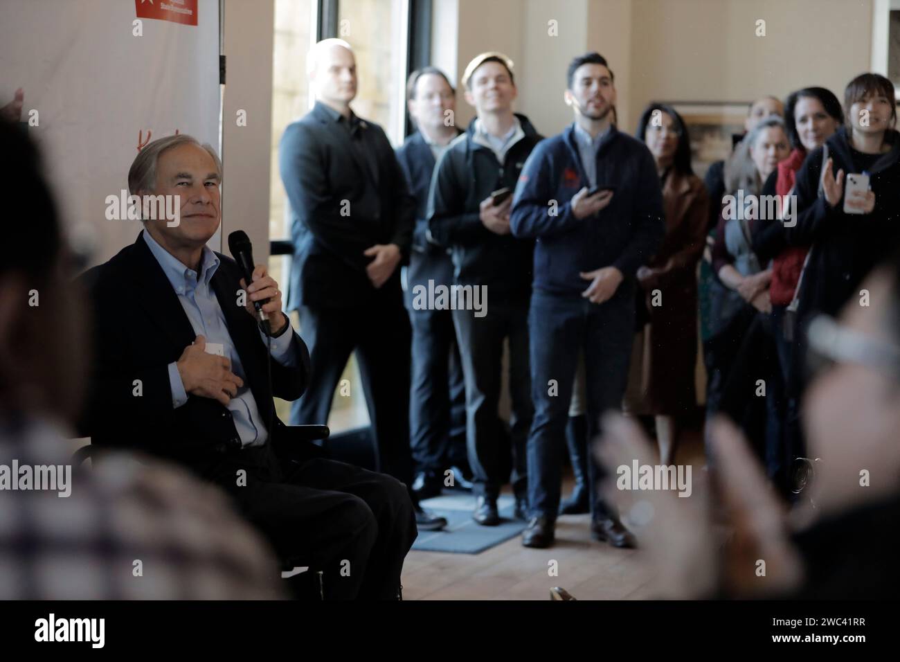 The Colony, Texas, USA. 13th Jan, 2024. Texas State House Rep. Kronda ...