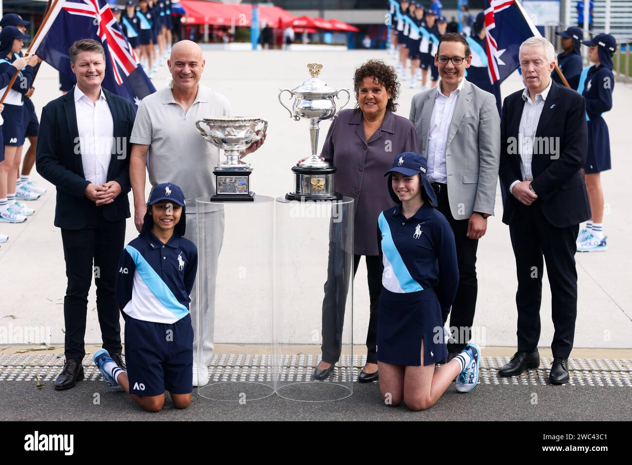 Melbourne, Victoria, Australia. 14th Jan, 2024. MELBOURNE, AUSTRALIA ...