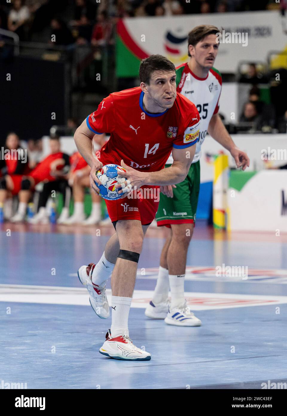 Muenchen, Deutschland. 13th Jan, 2024. Jakub Sterba (Tschechien/Czechia ...