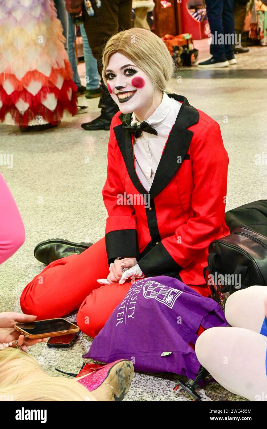 LONDON, ENGLAND - JANUARY 13 2023: Hundreds of Revellers attended ...