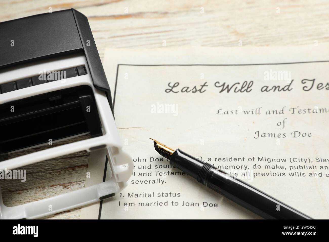 Deceased stamp hi-res stock photography and images - Alamy