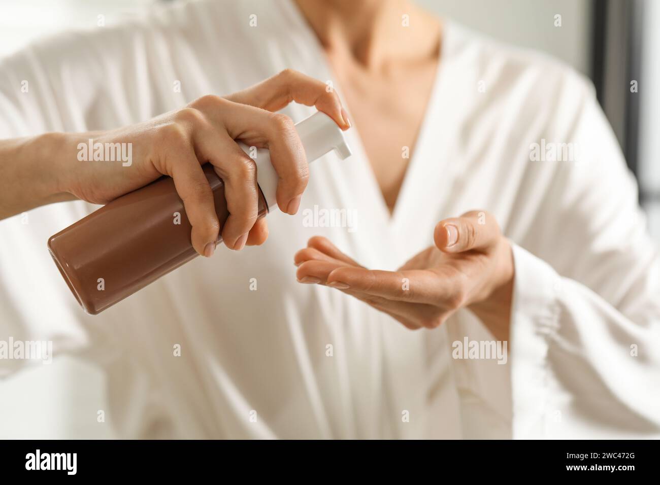 Self tanning mousse hi-res stock photography and images - Alamy