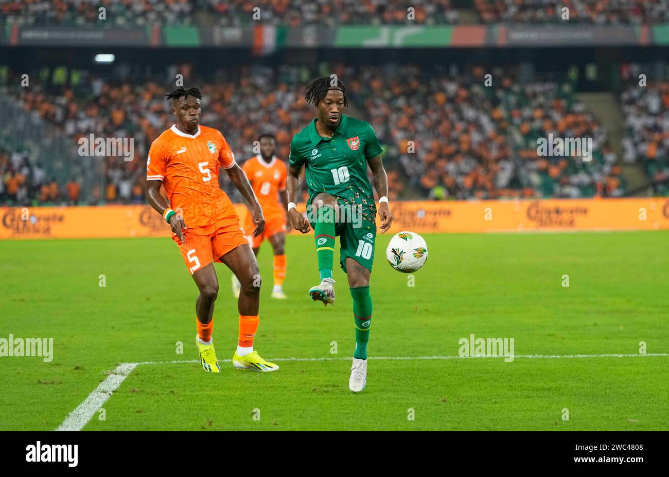January 13 2024: Carlos Manuel Cardoso Mane (Guinea Bissau) controls ...