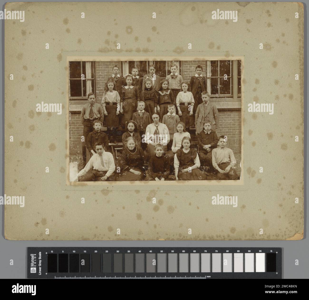 School photo of a class around Miss, Anonymous, 1905 - 1915 photograph ...