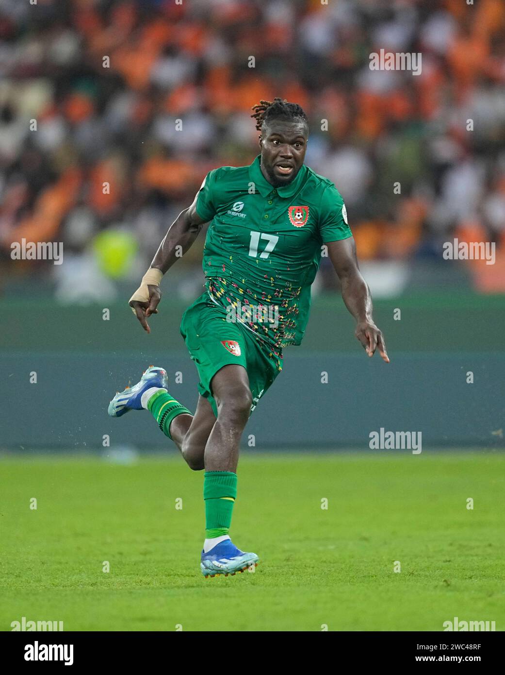 January 13 2024: Mama Samba Balde (Guinea Bissau) looks on during a ...