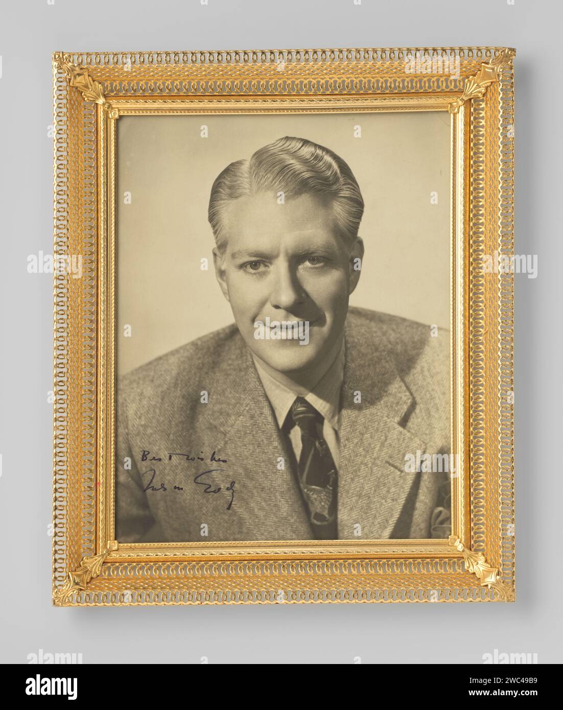 Portrait of actor Nelson Eddy, 1930 - 1960 photograph. frame The ...