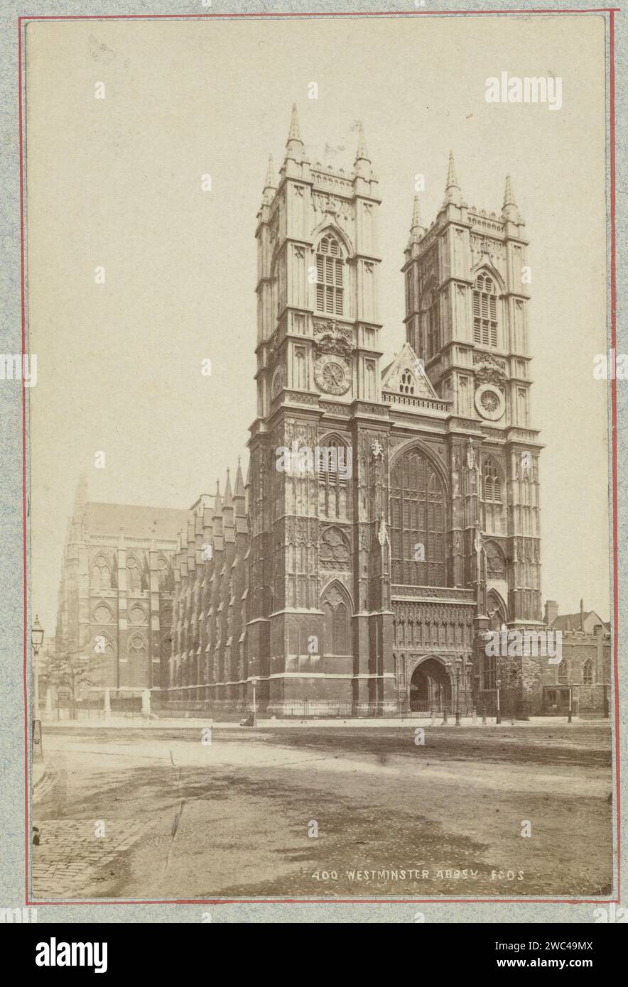 Westminster Abbey in Londen, Francis Godolphin Osbourne Stuart, 1870 ...