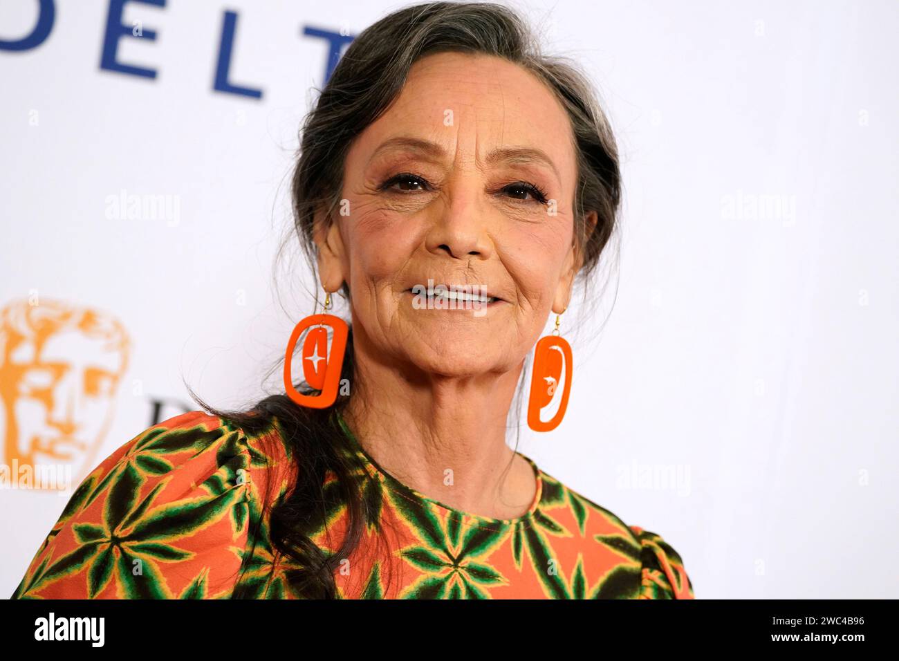 Tantoo Cardinal arrives at the BAFTA Tea Party on Saturday, Jan. 13 ...