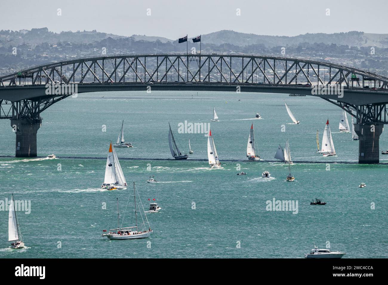 Ocean globe race departing auckland hi-res stock photography and images ...
